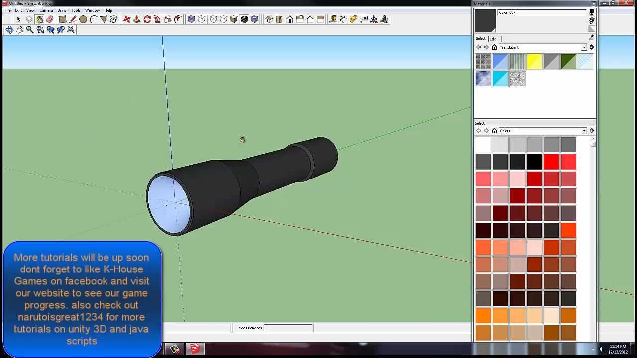 How To Make Game Objects In Sketchup YouTube How To Make Game Objects In Sketchup YouTube