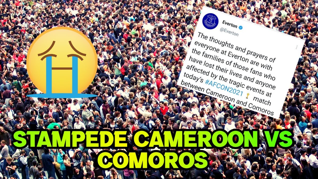 Stampede in Africa Today | Cameroon vs Comoros | فرار جماعي | Stampede ...