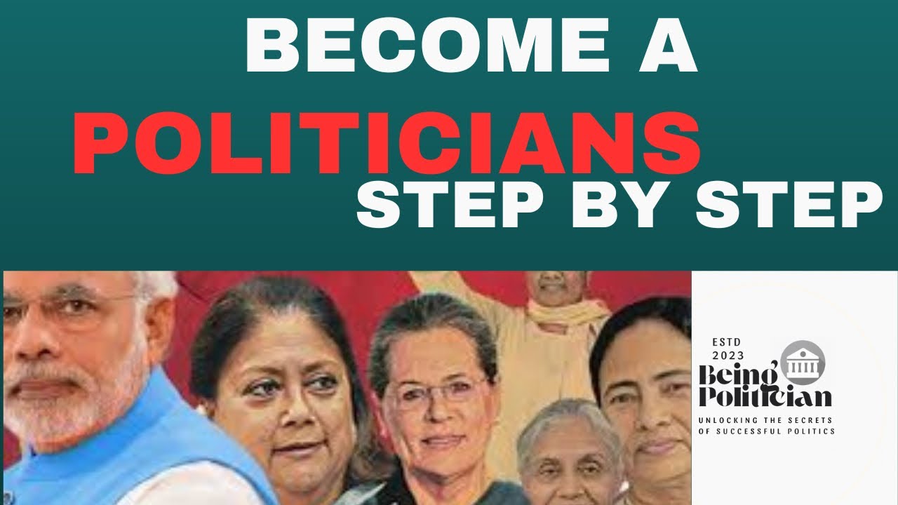 Being Politician| How to become a politician in india |STEP BY STEP # ...