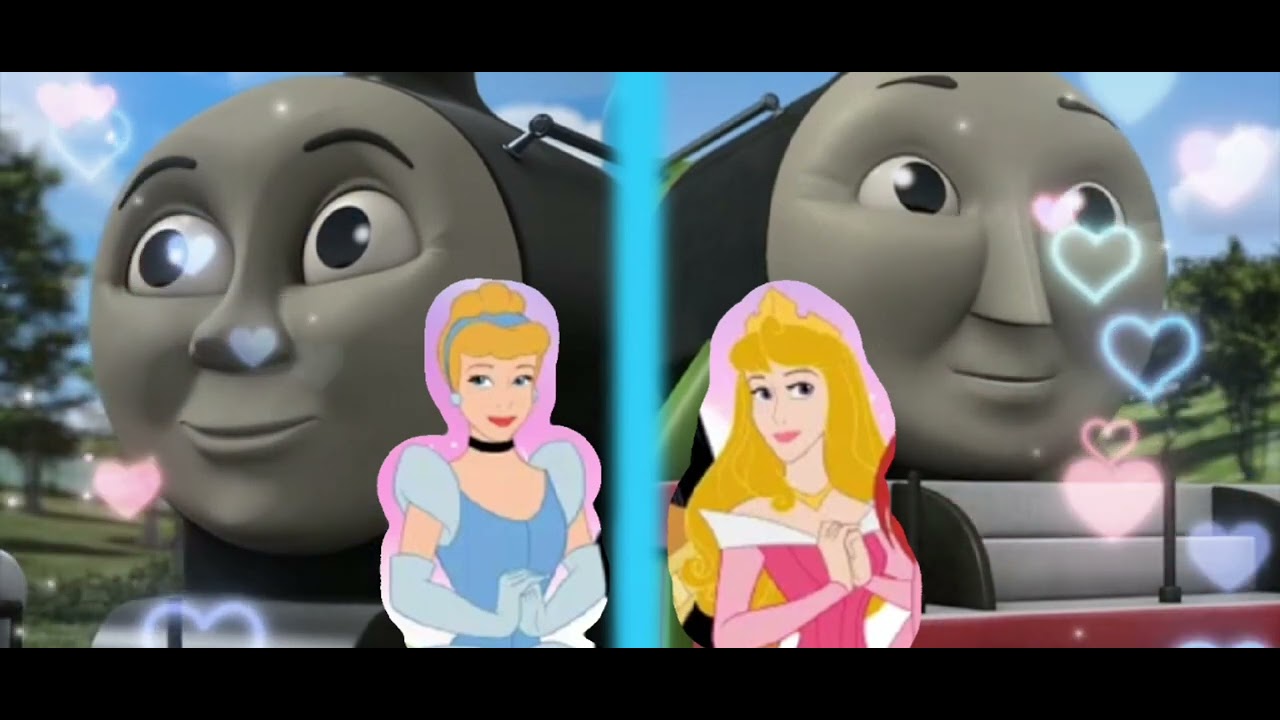 Disney Princesses Thomas and Friends crossover - Edward x Cinderella ...
