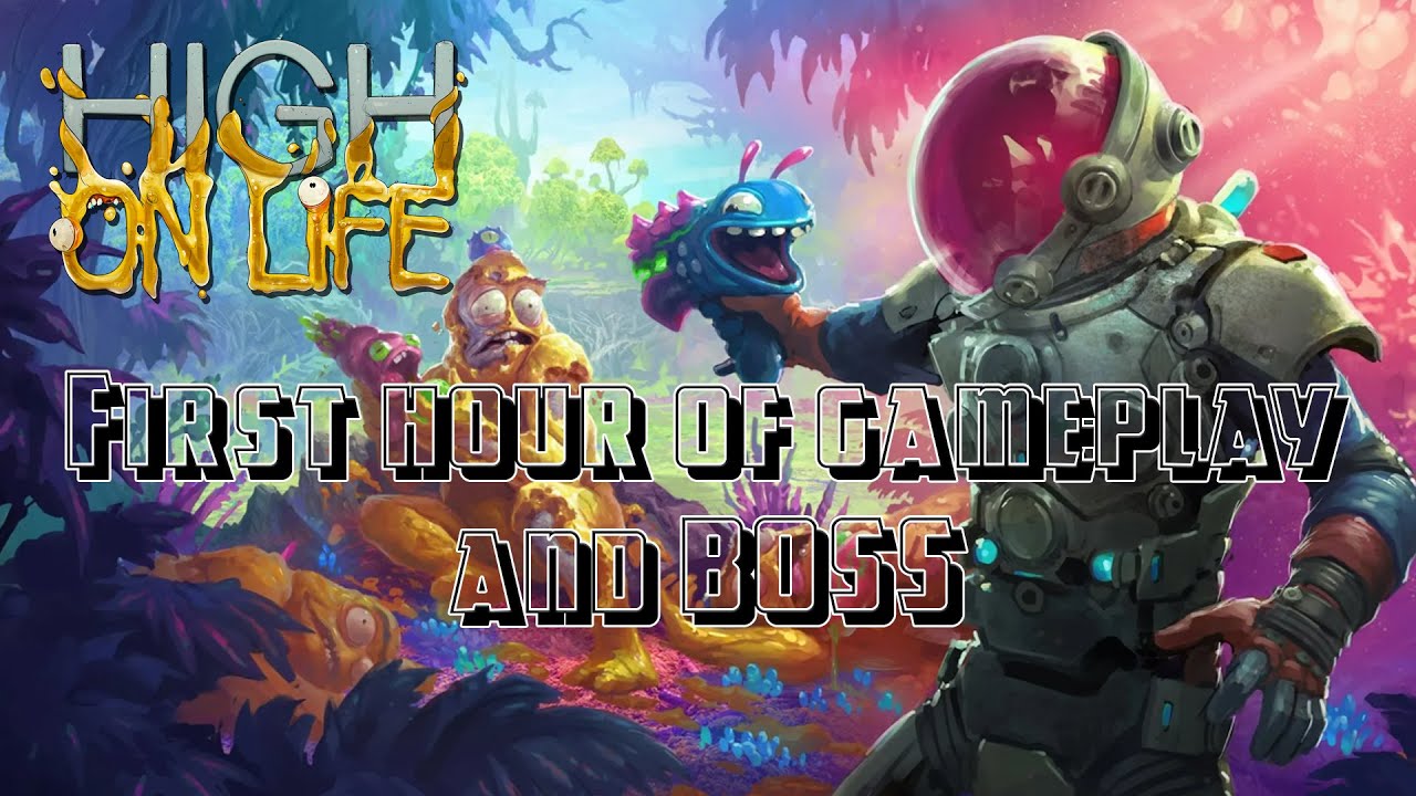 High on Life - First hour of gameplay, Part 1 - No commentary - YouTube