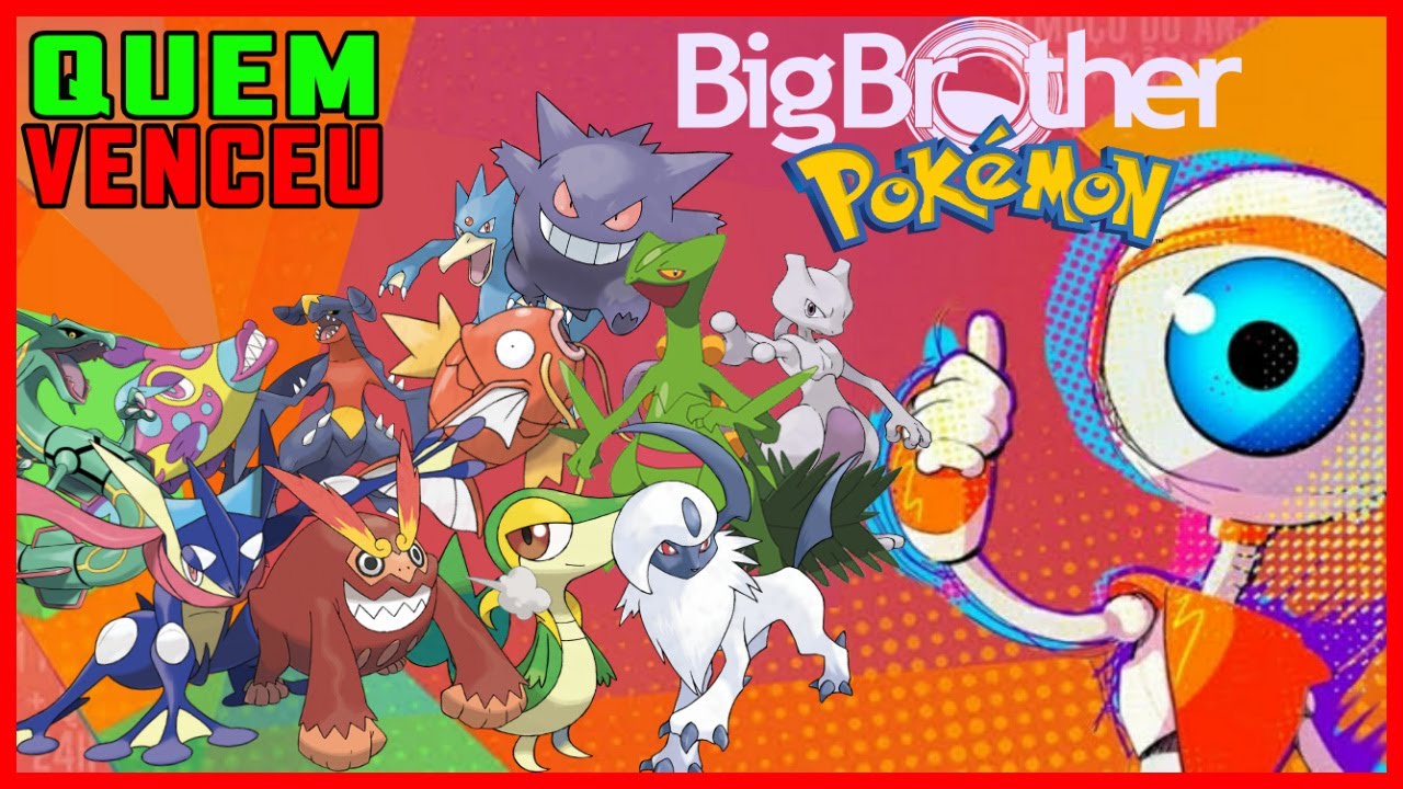 Big Brother Pokémon! O Primeiro Reality Show Com Pokémon - YouTube