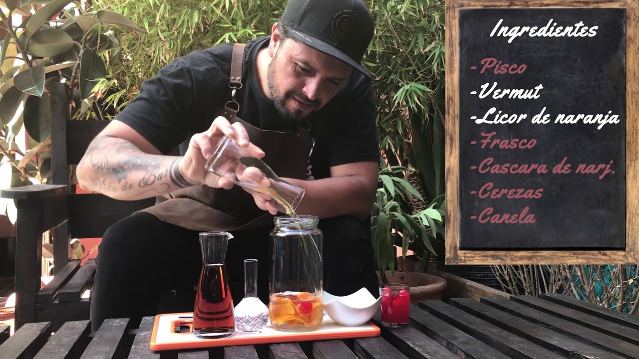 Pichuncho Cocktail Chileno - YouTube