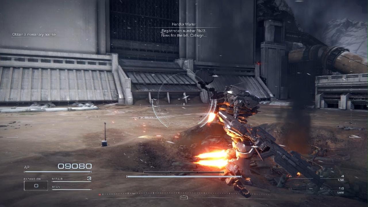 ARMORED CORE VI PCA HEAVY ARMOR HELICOPTER BOSS FIGHT - YouTube
