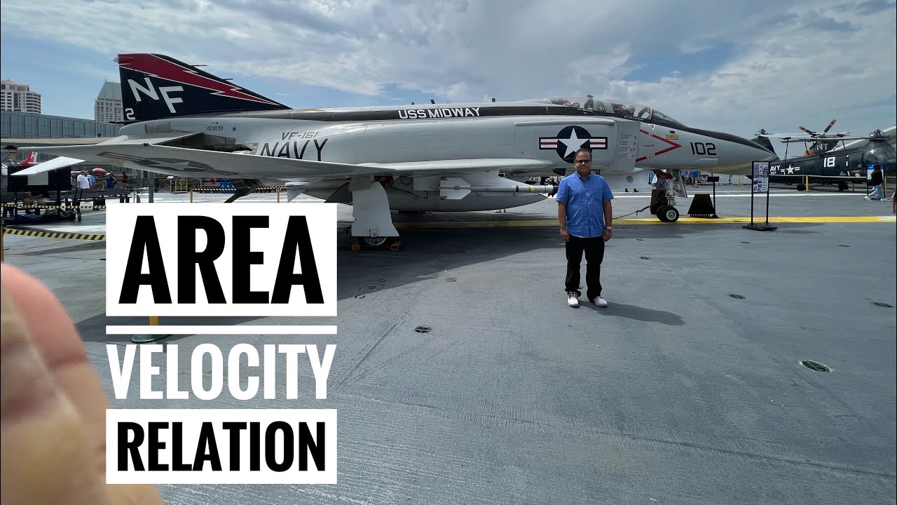 Area Velocity Relation, Aerospace Engineering Lecture 14 - YouTube