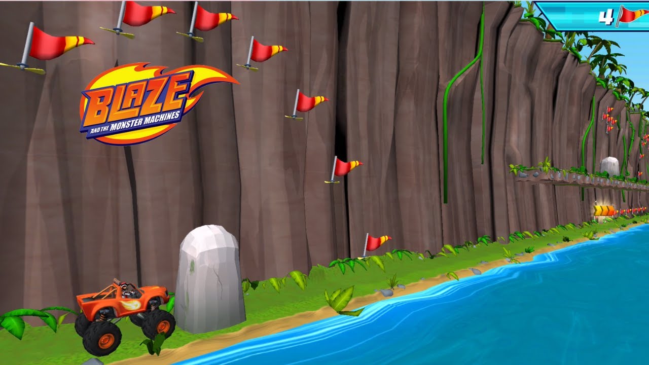 Blaze: Obstacle Course 🔥¡Blaze: Carrera de Obstáculos #47 Blaze correrá ...
