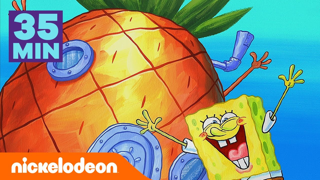 SpongeBob | 30 minuten lang elke keer dat Spongebobs Ananas werd ...