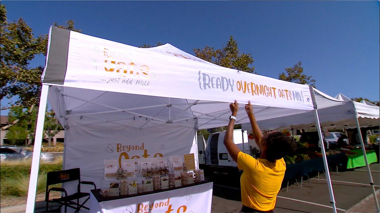 E-Z UP® Custom Pop-Up Canopy Tents for Your Business - YouTube