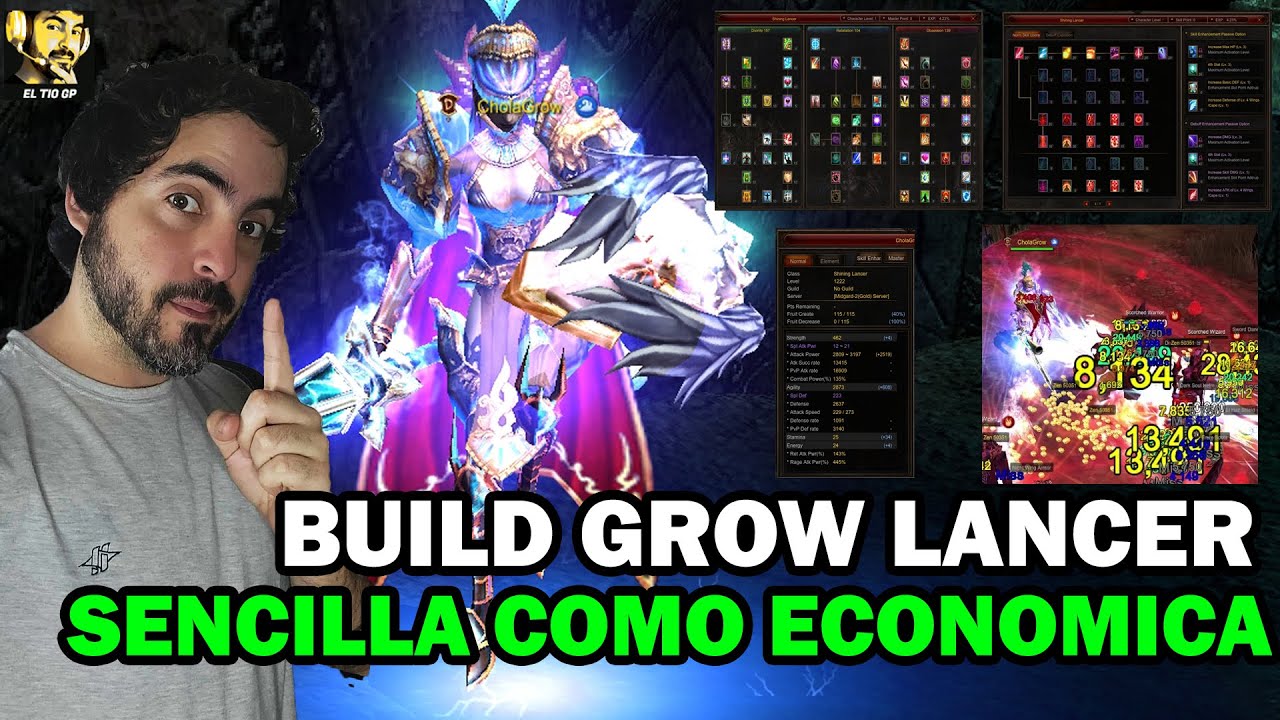 BUILD GROW LANCER TAN SENCILLA COMO ECONOMICA🔥🔝l Muonline S19.1.3 - YouTube