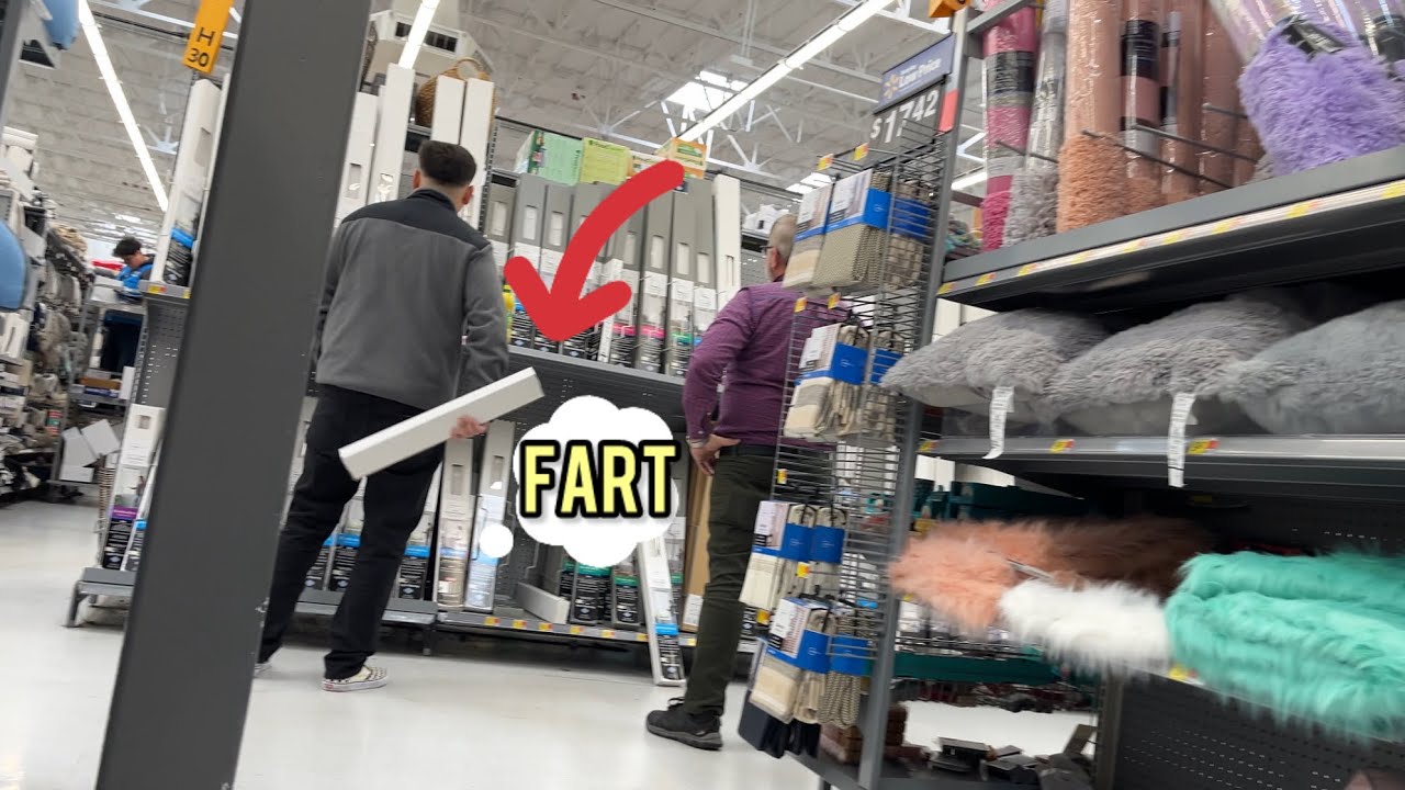 Farting on people prank! - YouTube
