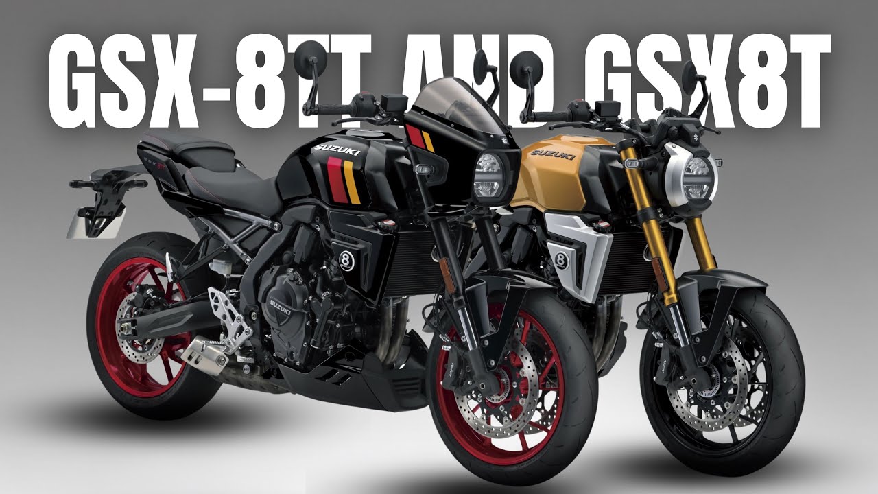 FIRST LOOK!!2025 NEW SUZUKI GSX-8T & GSX-8TT OFFICIALLY UNVEILED ...