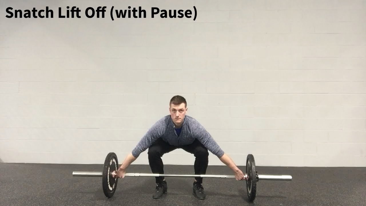 Snatch Lift Off (with Pause) - YouTube