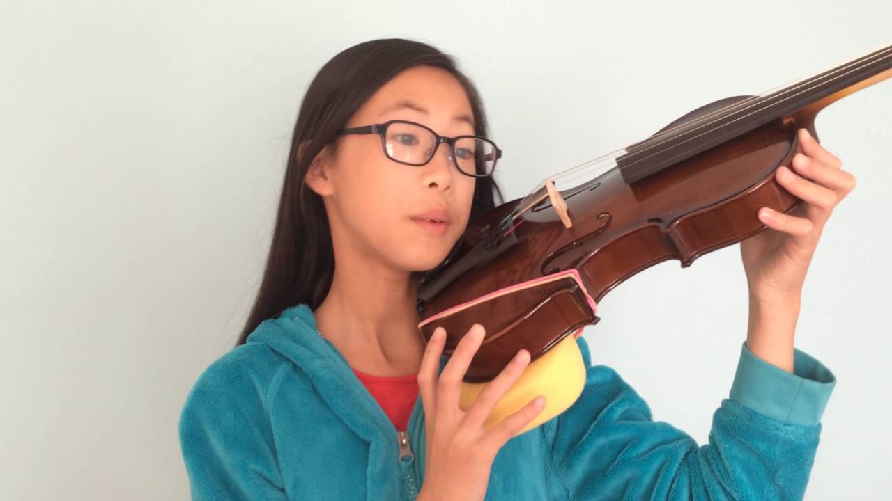 How to balance your violin - Laura learns violin#3 - YouTube