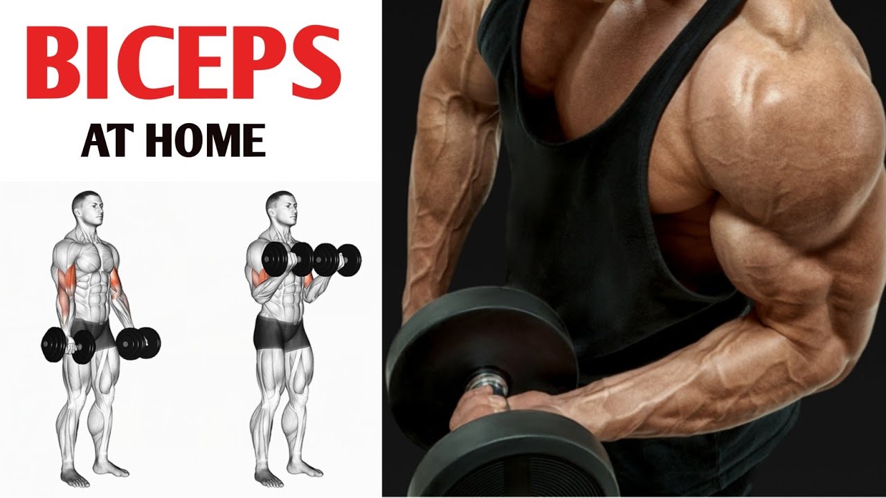 Best Biceps Workout at Home | Best Home workout for Biceps | Home ...