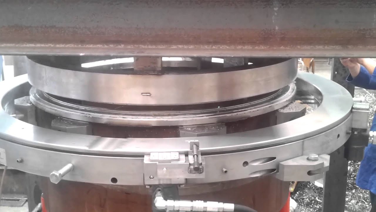 OD ORBITAL CUTTING & BEVELING MACHINES - TTNG1400 - YouTube