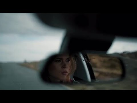 Woman In Rear View Mirror Stock Video