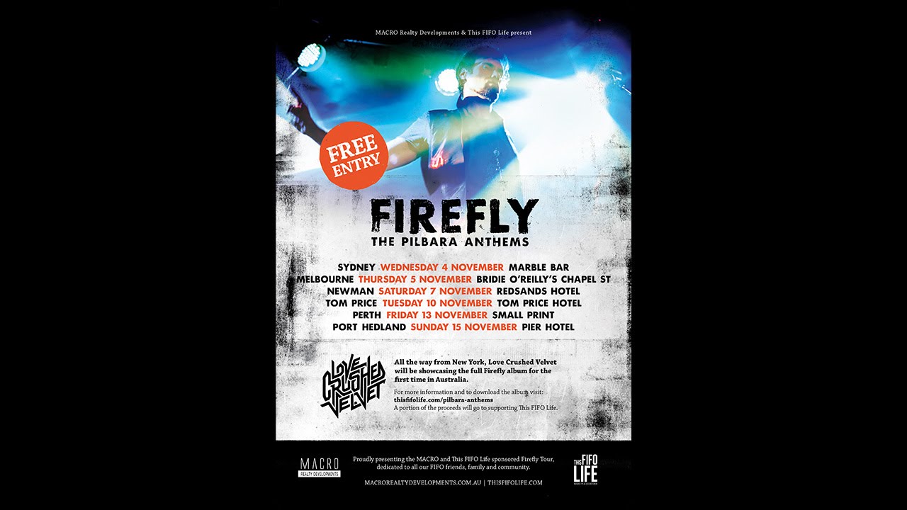 Firefly Tour 2015 - YouTube
