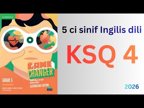5 ci sinif Ingilis dili KSQ 4