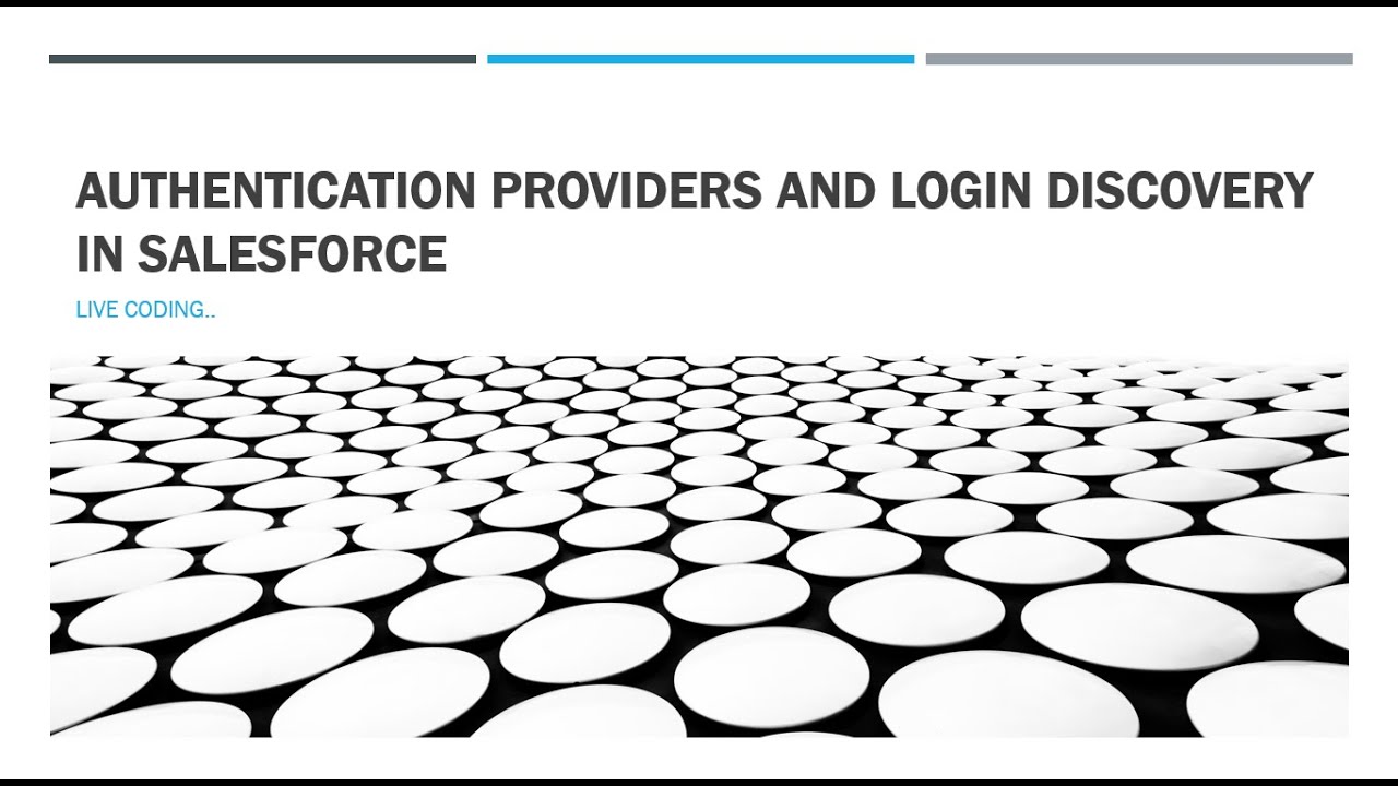 Authentication Provider and Login Discovery in Salesforce - YouTube