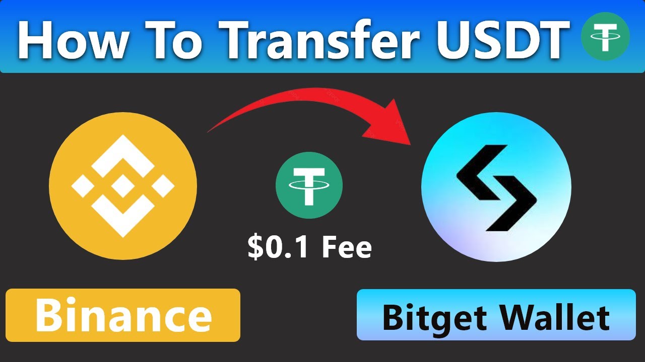 how to transfer usdt from binance to bitget wallet - YouTube