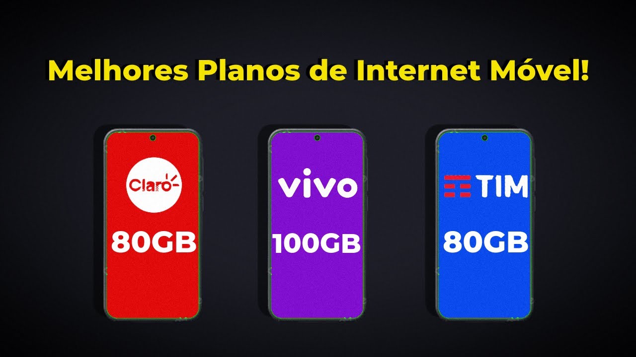 Melhores planos de internet móvel 2025 - YouTube
