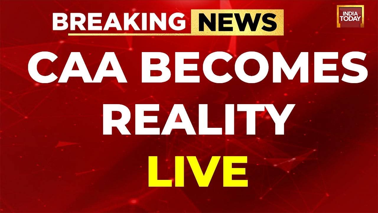 LIVE: CAA News Live | CAA Implemented | Modi Govt's Big Announcement ...