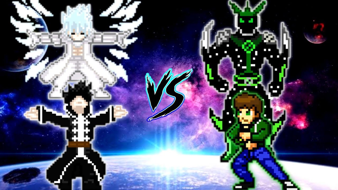Zeref God Form (New) VS Ben 10 Ultimate Alien V2 (all form) in Jump ...