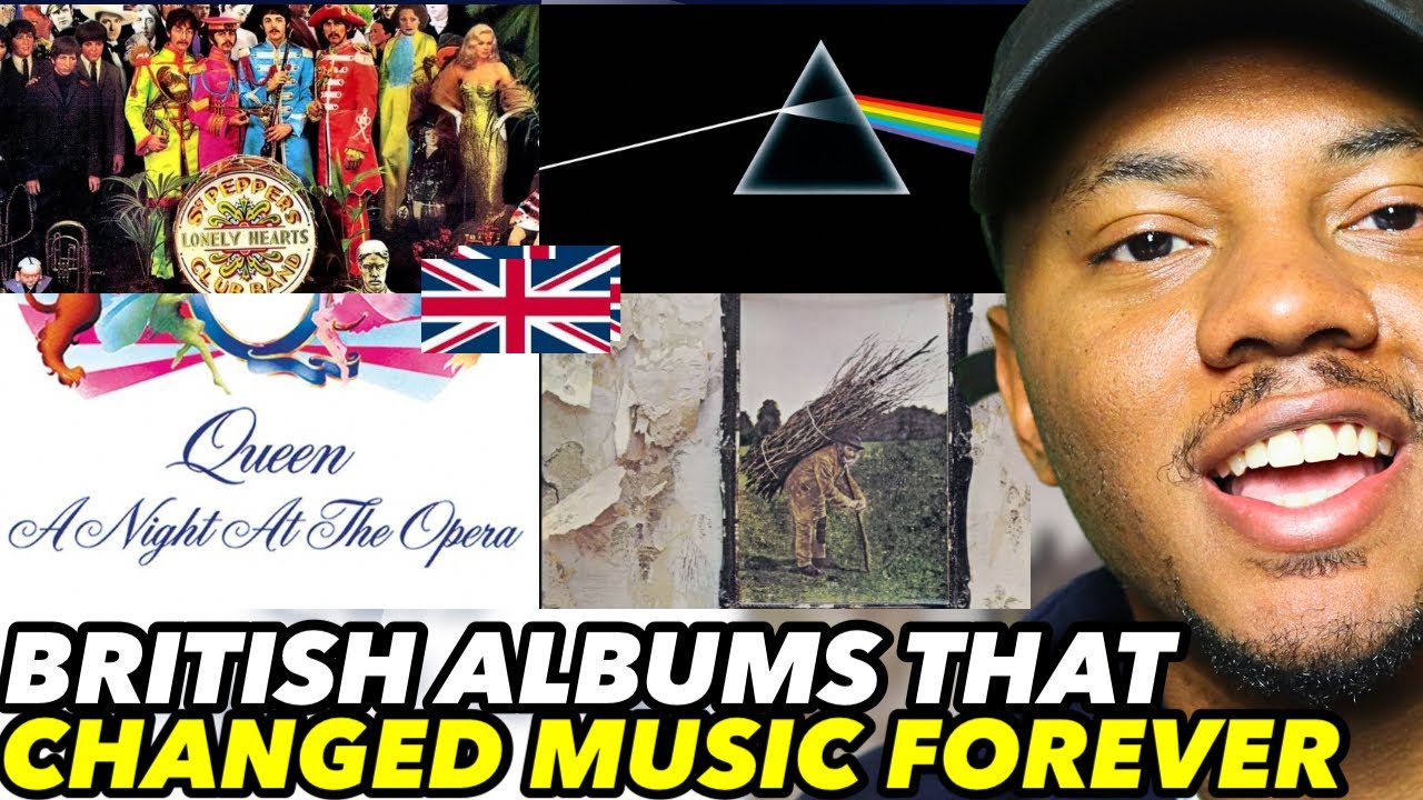 American React to 10 British Albums That Changed Music Forever! - YouTube