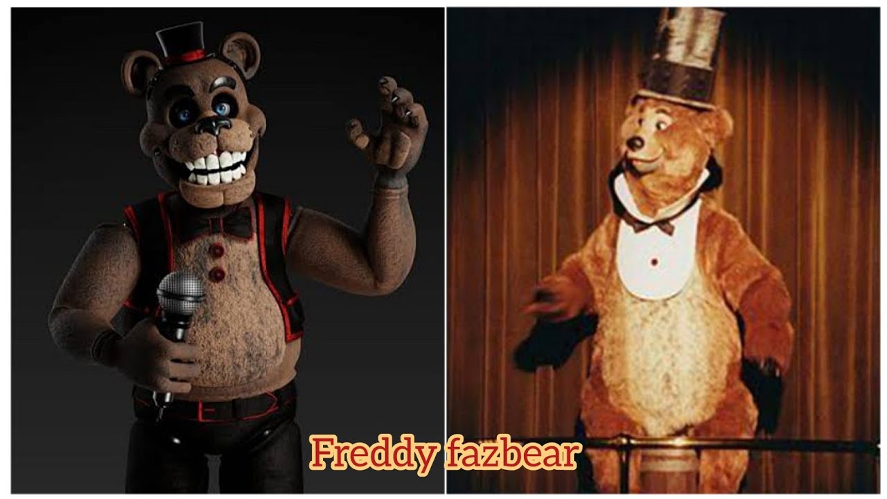 Five Nights at Freddy's Characters in real life - YouTube