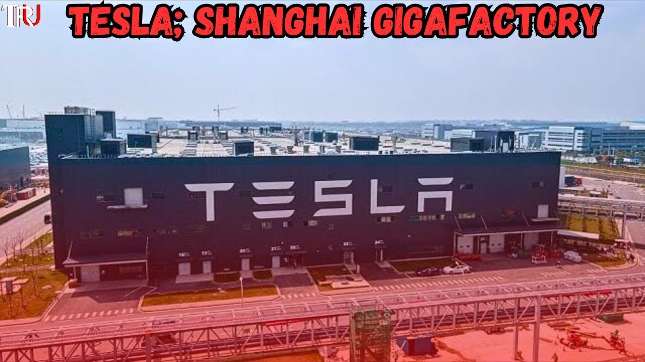 Tesla's Mega Factory In Shanghai China - YouTube