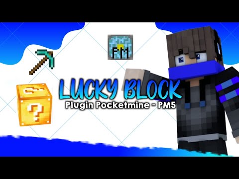 Lucky Block Plugin Pocketmine || Plugin Pocketmine Pm5 - YouTube