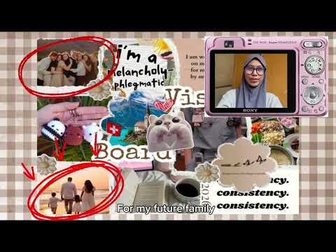 VISION BOARD PRESENTATION NUR IZUDALIA FARISYA BINTI MOHD IZZUAN 