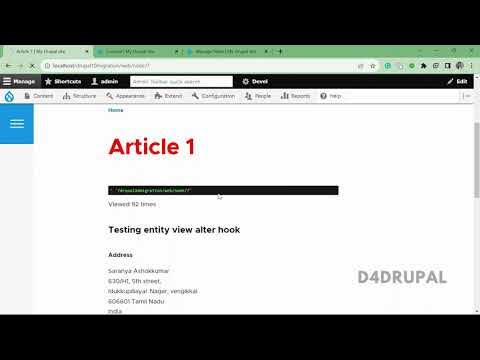 Get absolute path of a route name in Twig files Drupal 10, Drupal 9, Drupal 8 | D4Drupal - YouTube