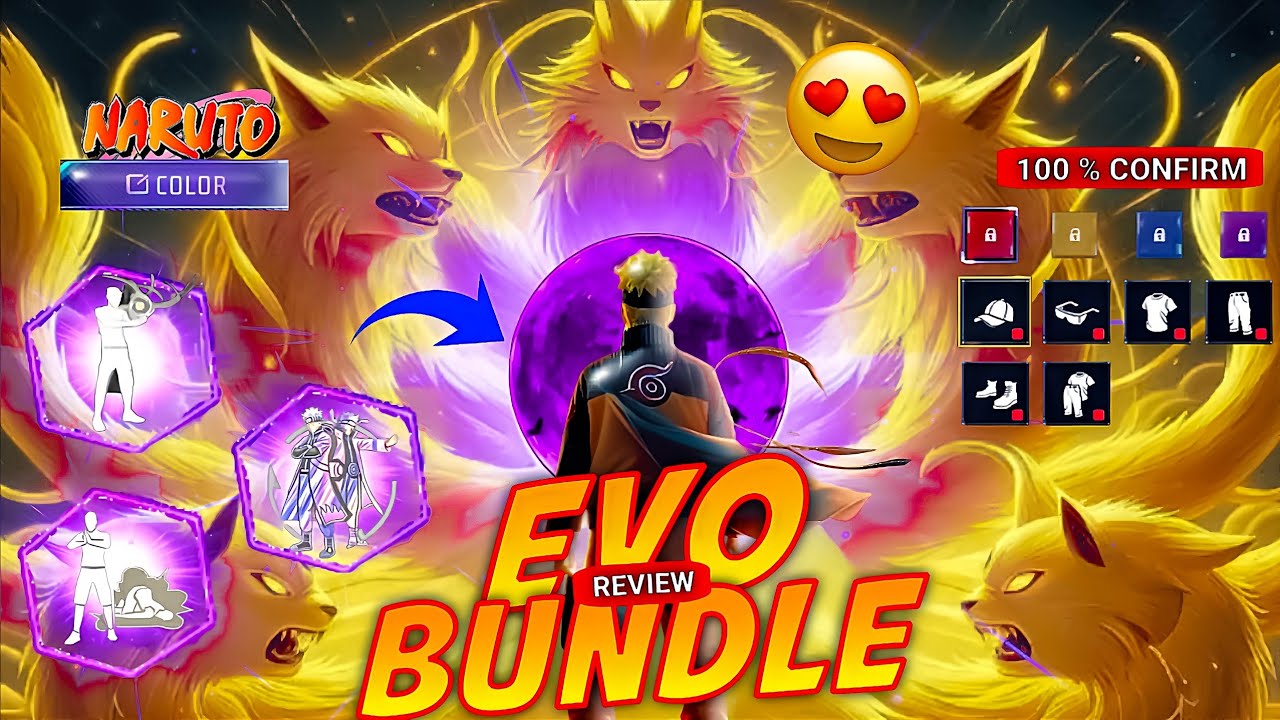 NARUTO EVO BUNDLE EVENT 🎯 || NARUTO LEGENDARY BUNDLE FULL REVIEW OB47 ...