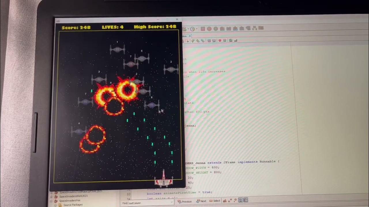 CS-1 - Space Invaders Project - YouTube