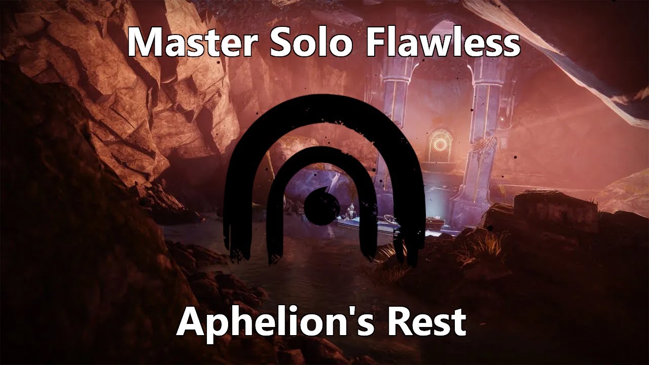 SOLO MASTER FLAWLESS - Aphelion's Rest - Void Hunter - YouTube