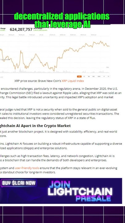 🚀 Lightchain AI is revolutionizing blockchain with AI integration! 💡 Over $11.1M raised in - YouTube