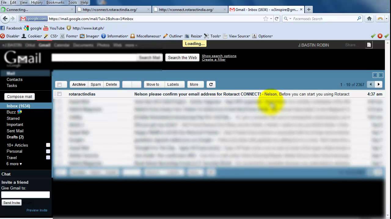 Register And Validate Your Profile At RConnect - YouTube