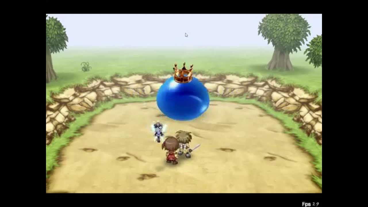Recettear 1st Boss - The Crowned Slime (Lord of the Slimes) - YouTube
