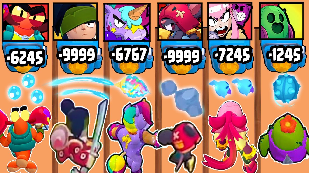 WHICH BRAWLER HAS THE ATTACK WITH THE MOST DAMAGE? | NEW BRAWLER ...
