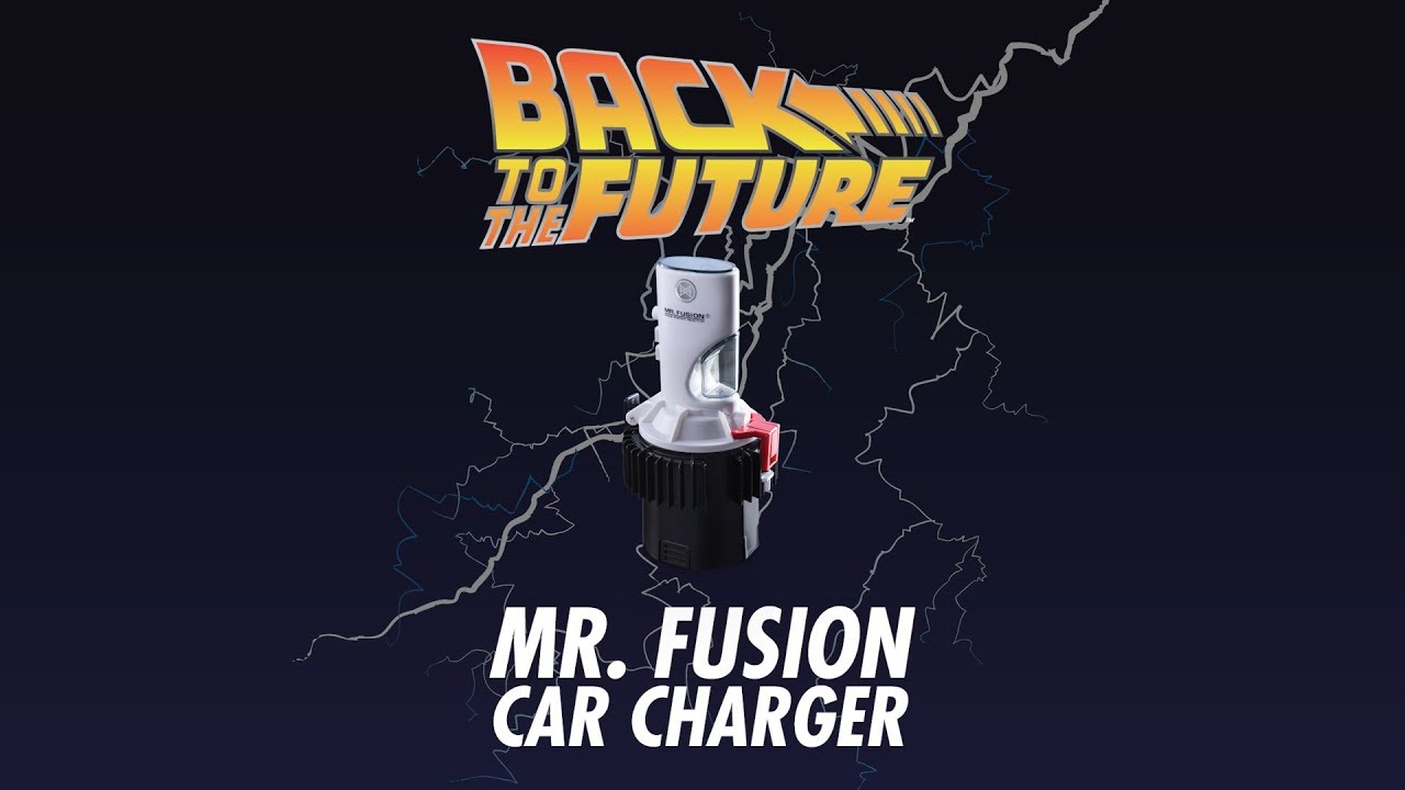 Back to the Future Mr. Fusion Car Charger From ThinkGeek - YouTube