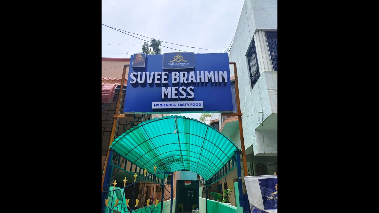 Suvee Brahmin Mess, West Mambalam - Food Review. #travelwidkarthik ...