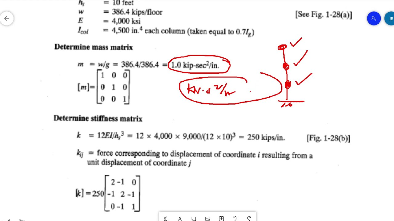 Finding Mode Shapes of Building using STAAD and SMATH - YouTube