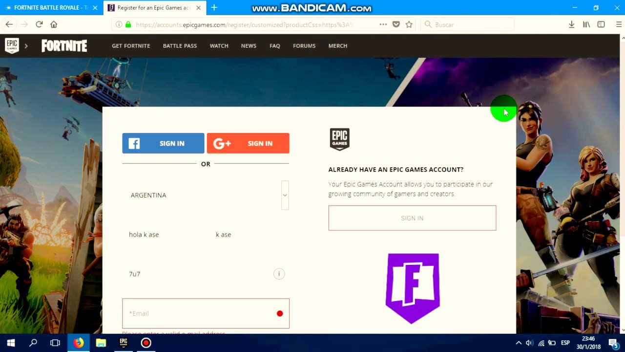 como descargar fornite windows 8 8.1 10 (graitis) - YouTube