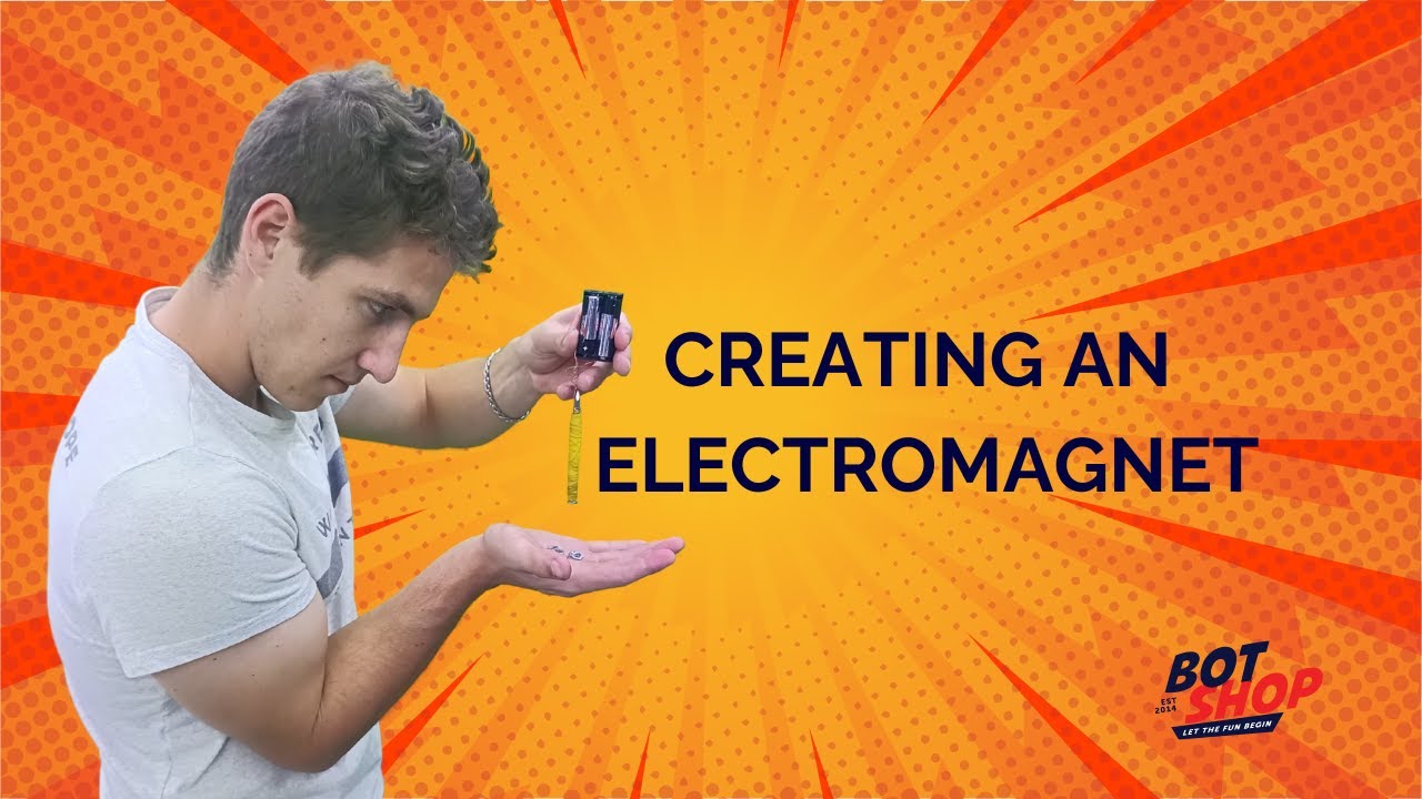 Getting Started with Electronics - CREATING AN ELECTROMAGNET - YouTube