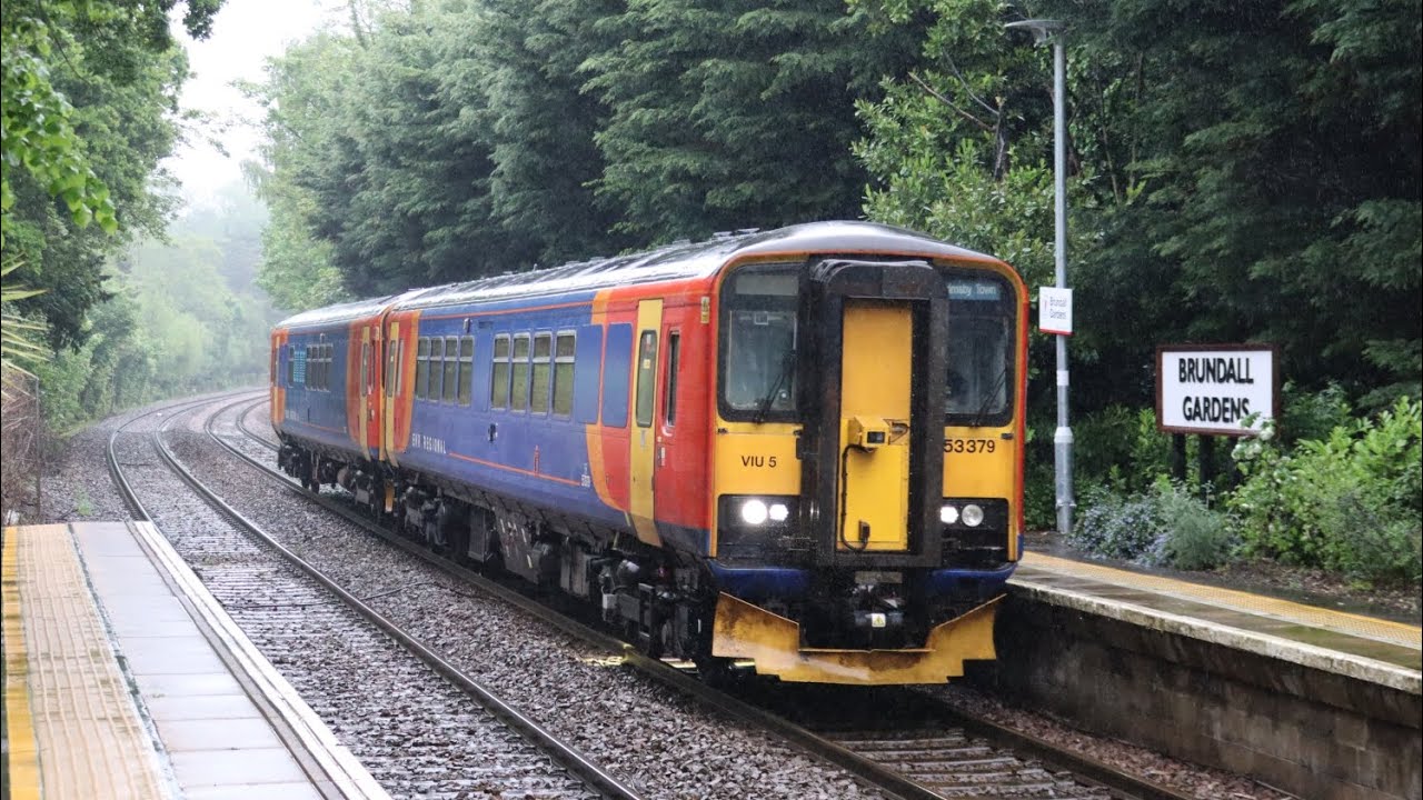 153384 & 153379 Video Inspection Unit work around Norfolk - YouTube