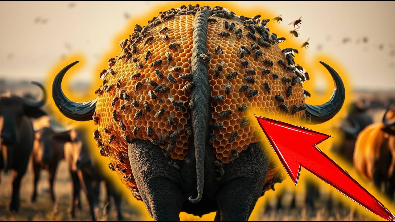 This Buffalo Was Covered in Bees and Honeycomb – What We Found Will ...