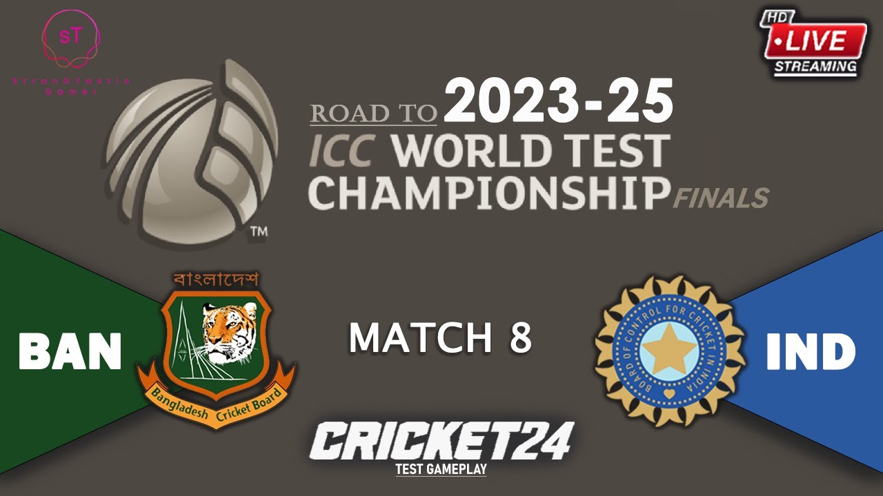 Cricket 24 | Bangladesh v India - Test Match in Dhaka | World Test ...