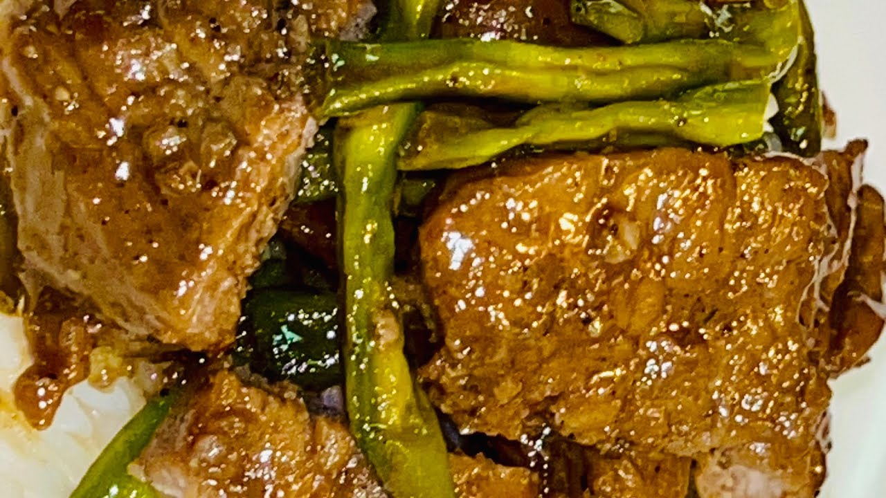 Ganito ang masarap ba luto sa beef steak at may twist na long beans ...