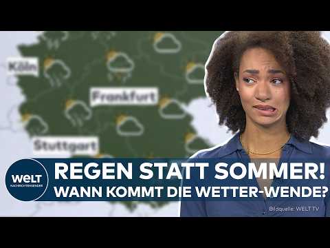DEUTSCHLAND: Wechselhaftes Wetter am Wochenende! Regen und Sonne | Es bleibt durchwachsen